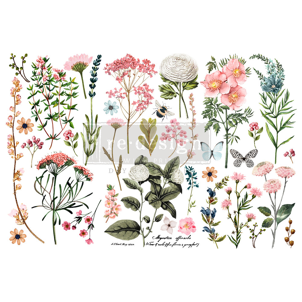 Decor Transfers® – Botanical Paradise – 3 sheets, 6″x12″ – Life Style ...